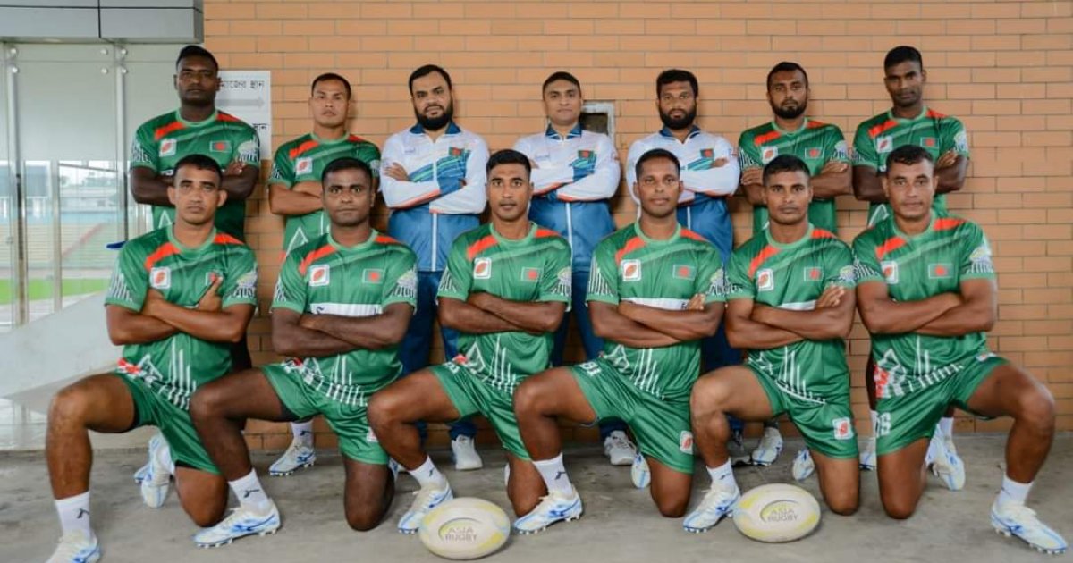 Bangladesh rugby team beat Saudi Arabia