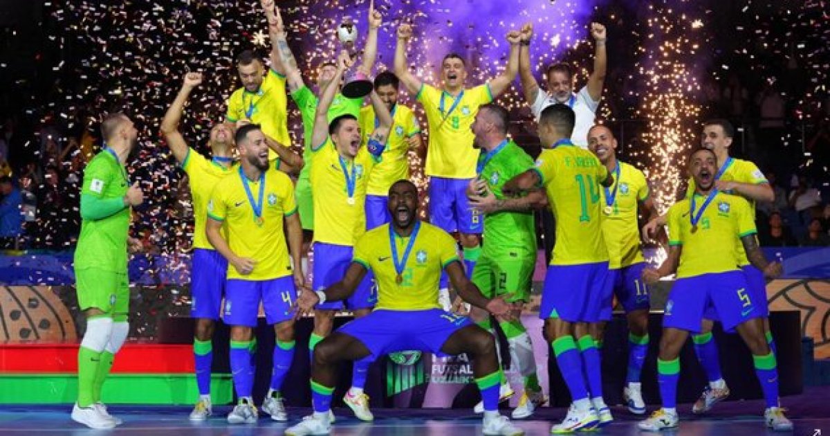Brazil beat Argentina to win Futsal World Cup