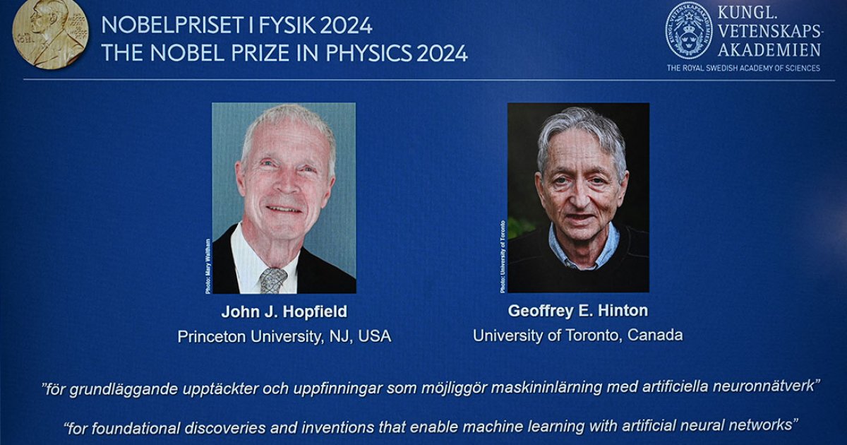 Neural networks, machine learning? Nobel-winning AI science explained