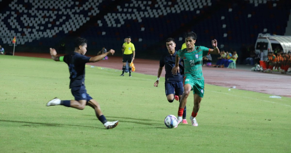 Australian expatriate footballer Arham makes Bangladesh U17s debut