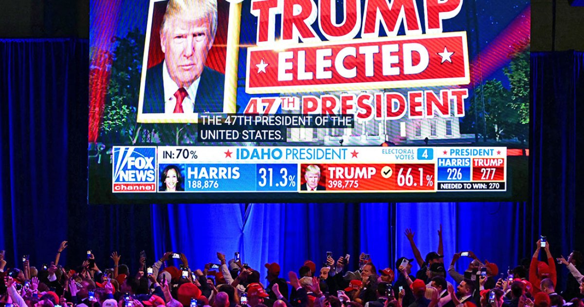 Trump wins White House in stunning comeback