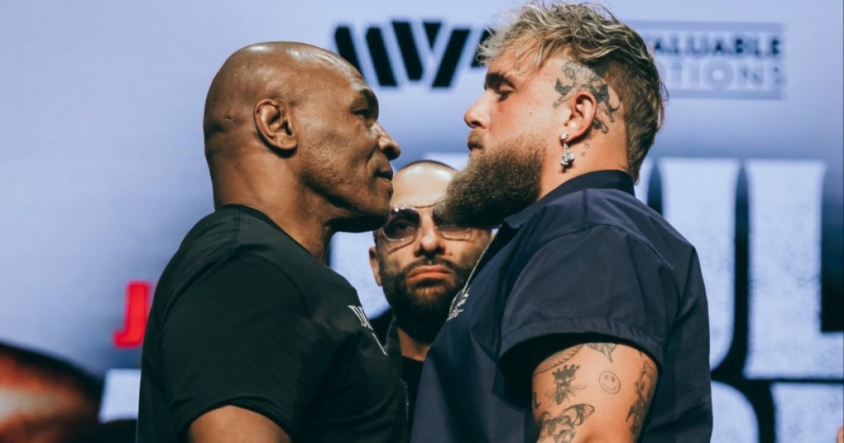 Tyson slaps Paul in final face-off before Netflix bout