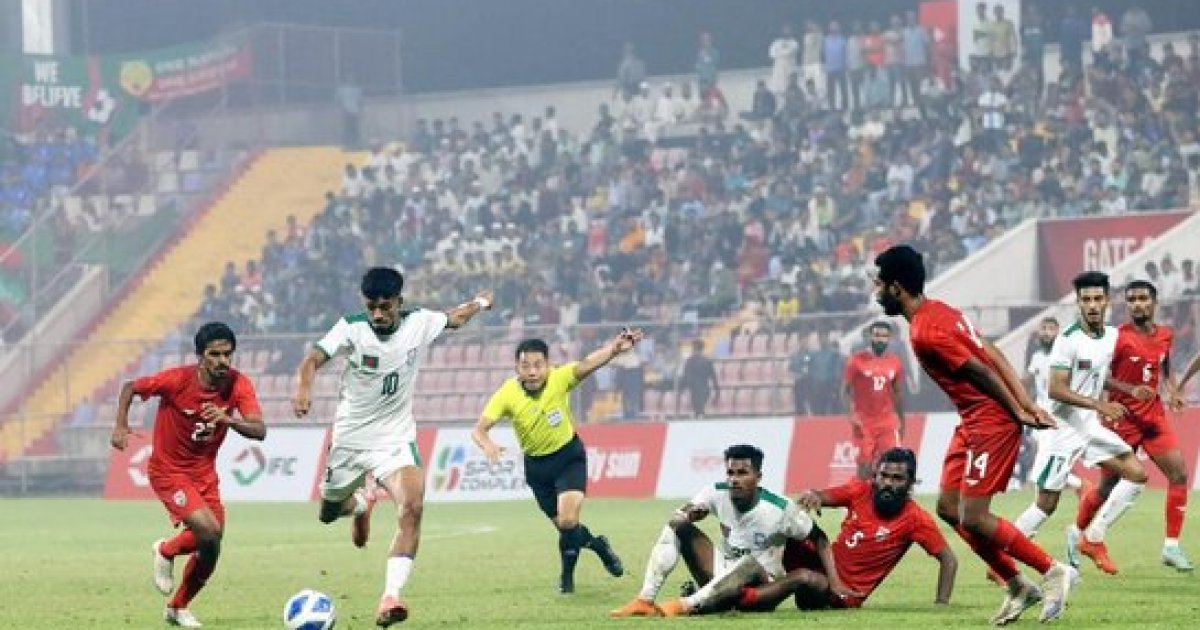 Last-gasp Bangladesh conclude year with series-levelling win over Maldives