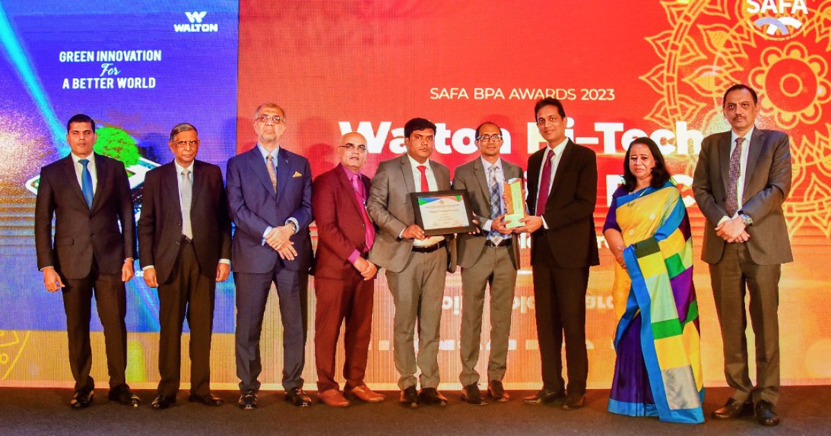 Walton secures Safa Gold Award for third time