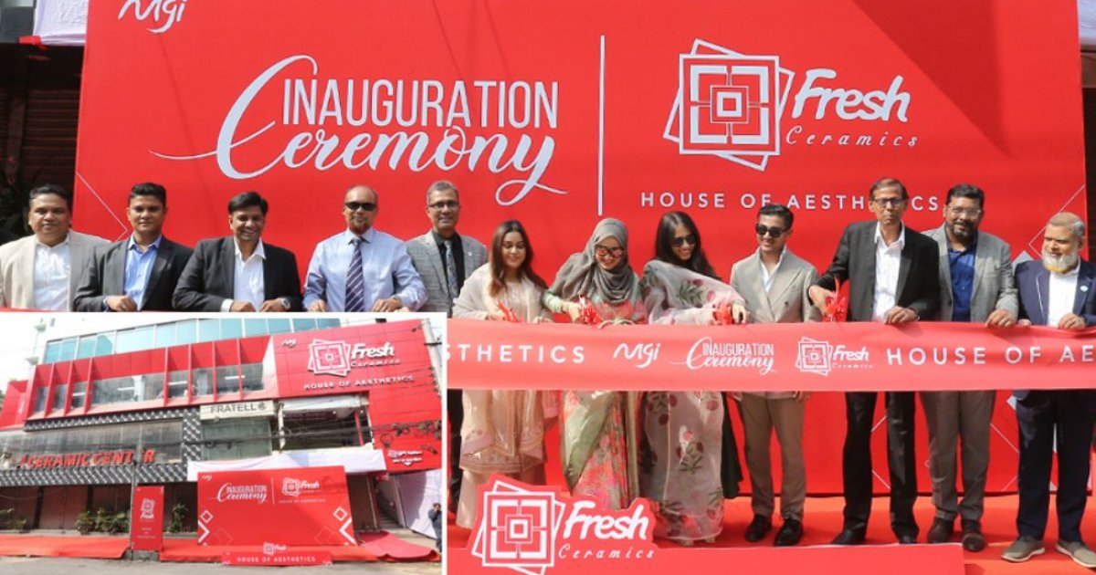 Fresh Ceramics launches flagship House of Aesthetics in Dhaka
