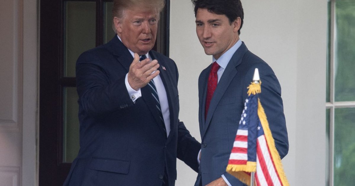 Trudeau meets Trump to talk trade amid tariff threat