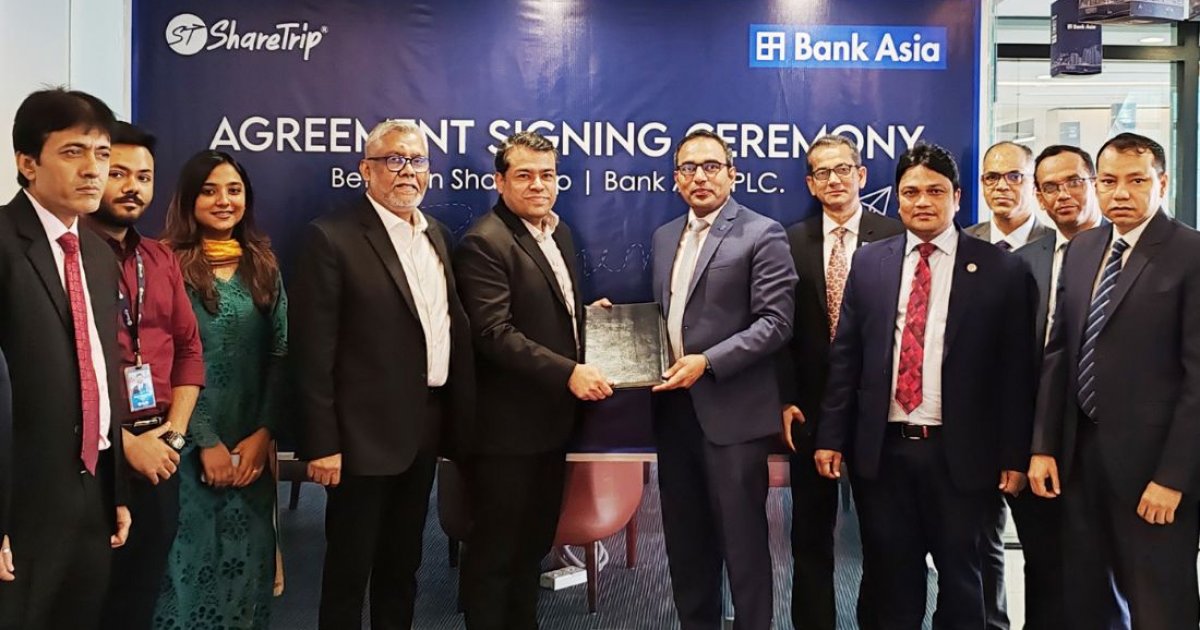 Bank Asia signs agreement with ShareTrip