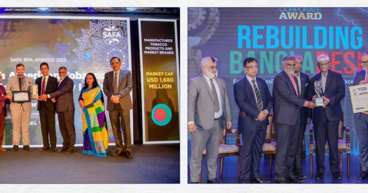 BAT Bangladesh Awarded for corporate governance