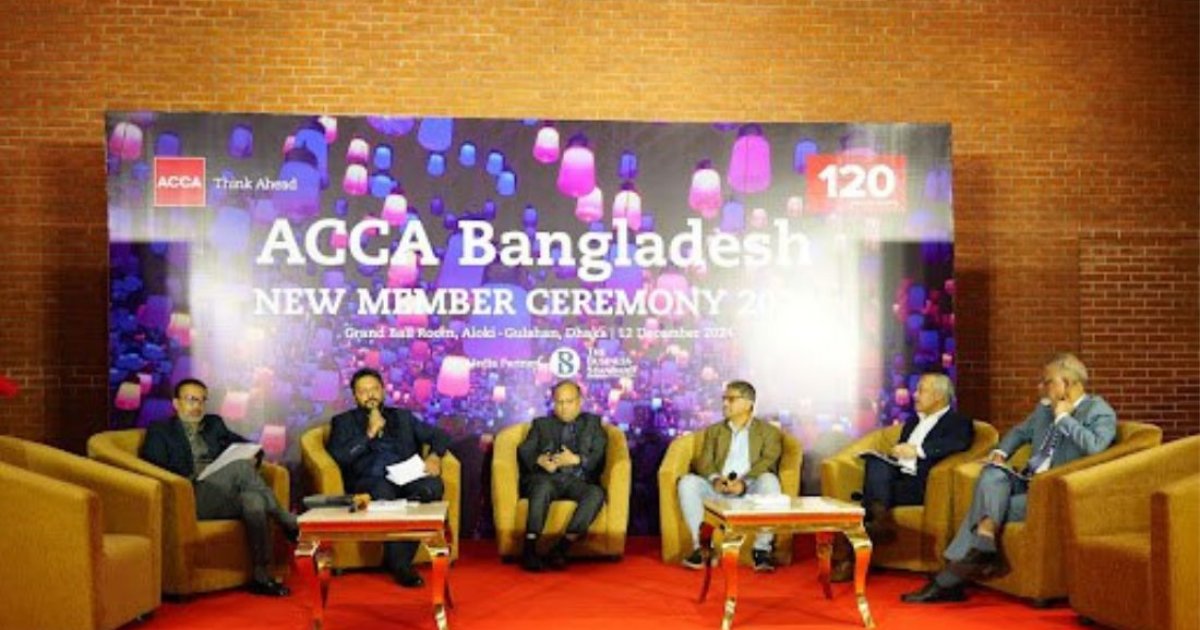 ACCA Bangladesh hosts new member ceremony,leads sustainability talks