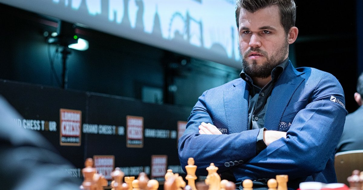 Chess legend Carlsen puts 'forbidden jeans' up for auction
