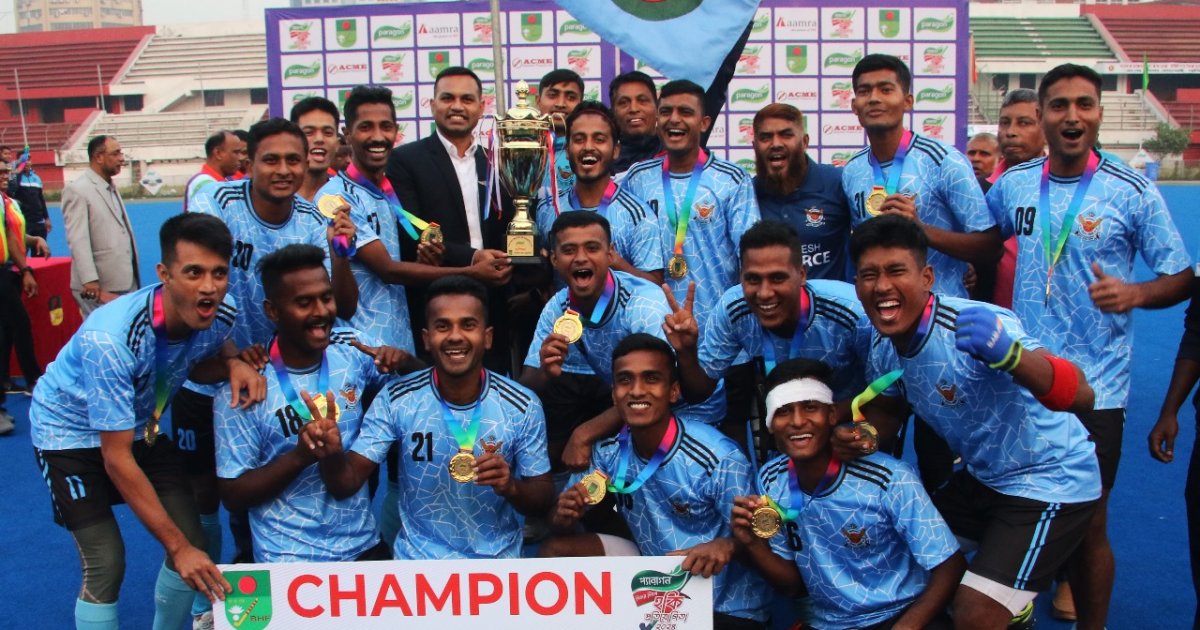 Air Force clinch Victory Day Hockey title