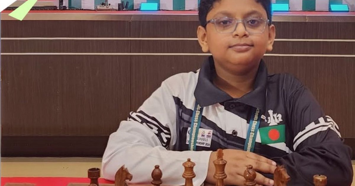 9-year old Bangladeshi Mugdho beats 5-time World Champion Magnus Carlsen!
