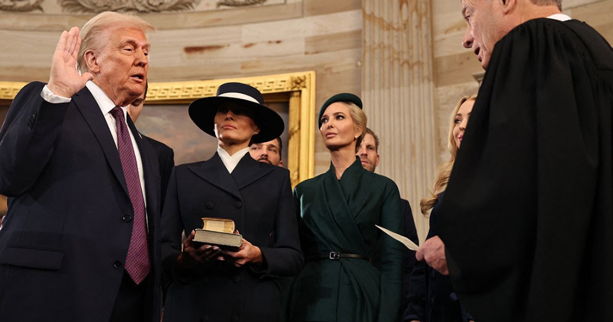 Donald Trump sworn in as 47th president