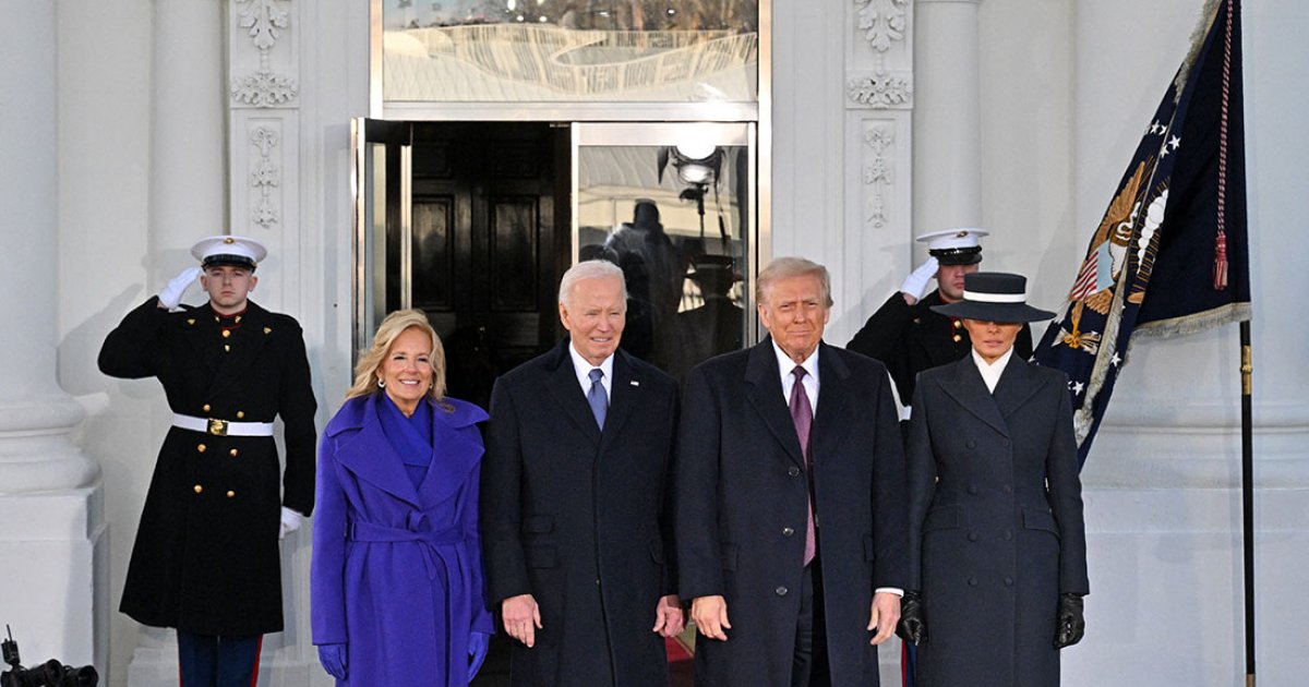 Trump arrives at US Capitol for inauguration