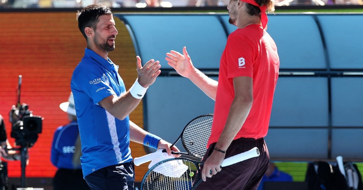 Zverev defends injured Djokovic after Australian Open boos