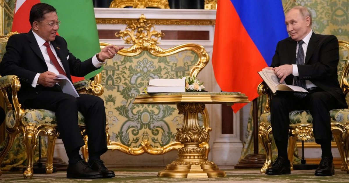 Myanmar's junta turns to Russia for support in civil war