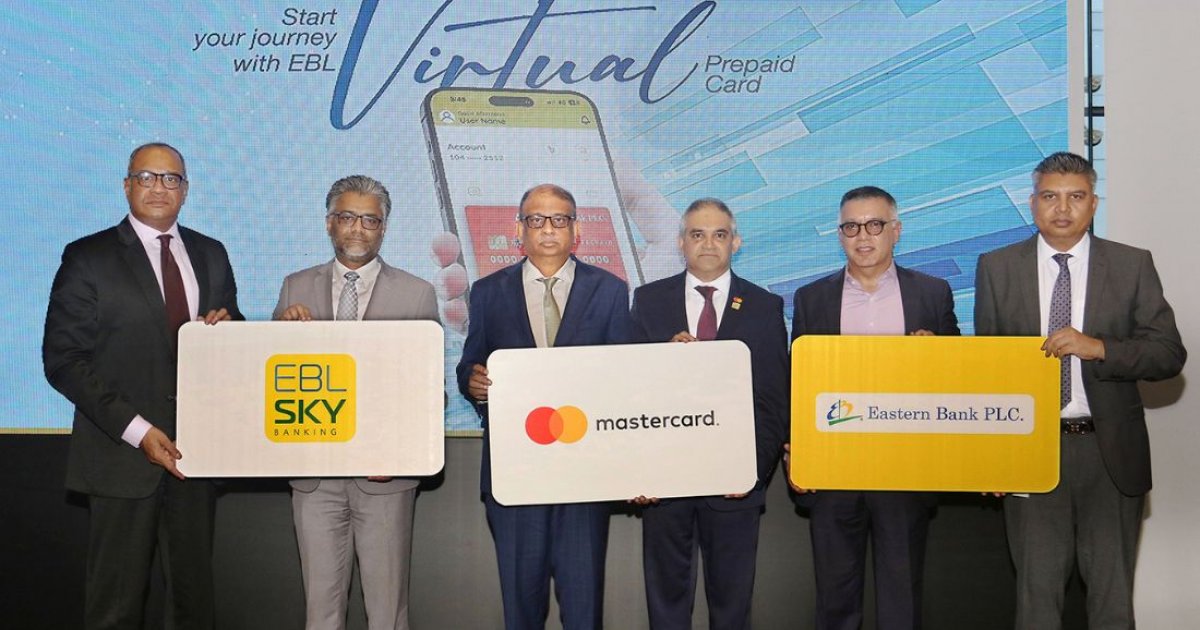 Eastern Bank launches Mastercard virtual prepaid cards