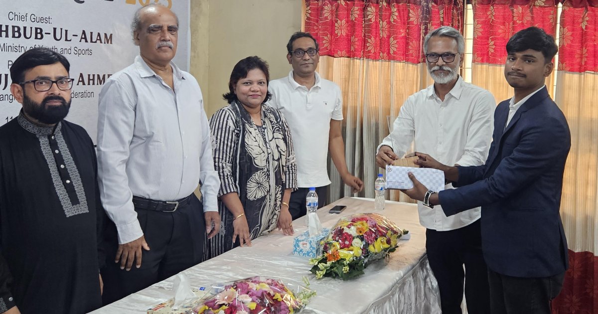 Sports Bangla’s Subrota clinches GM Zia Memorial 2025 Chess