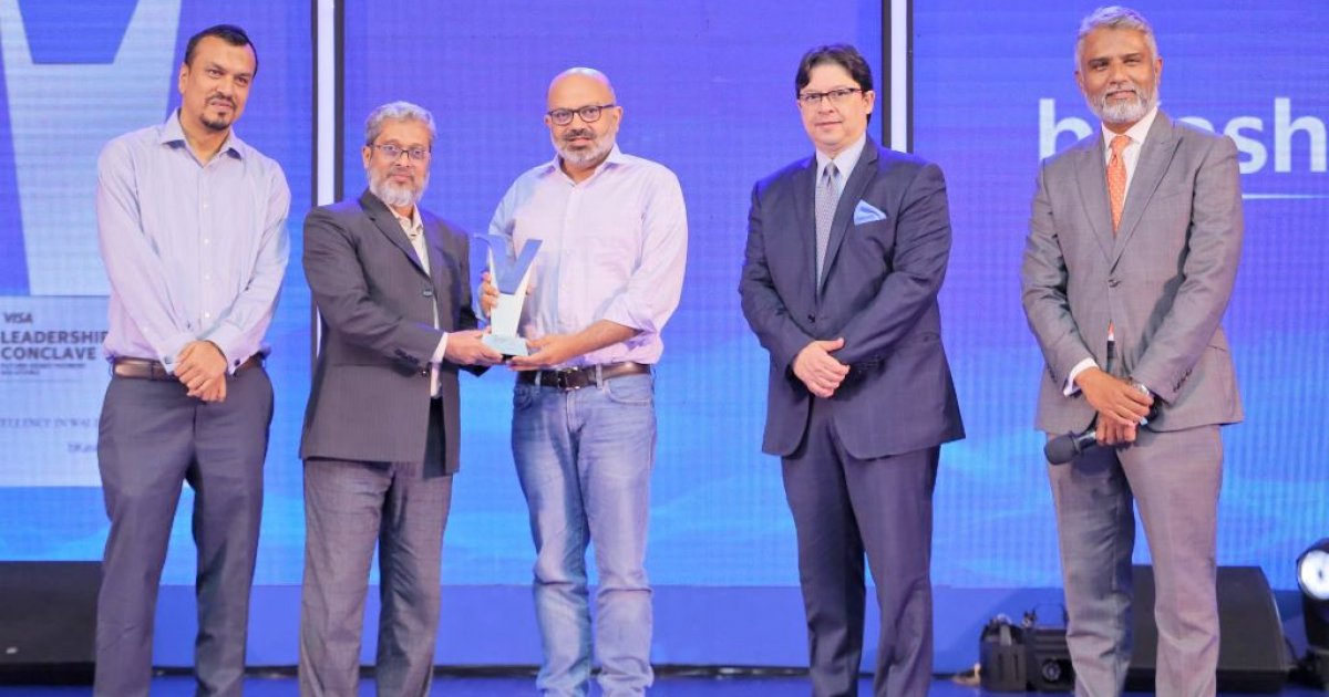 bKash receives Visa Excellence in Wallet Partnership award
