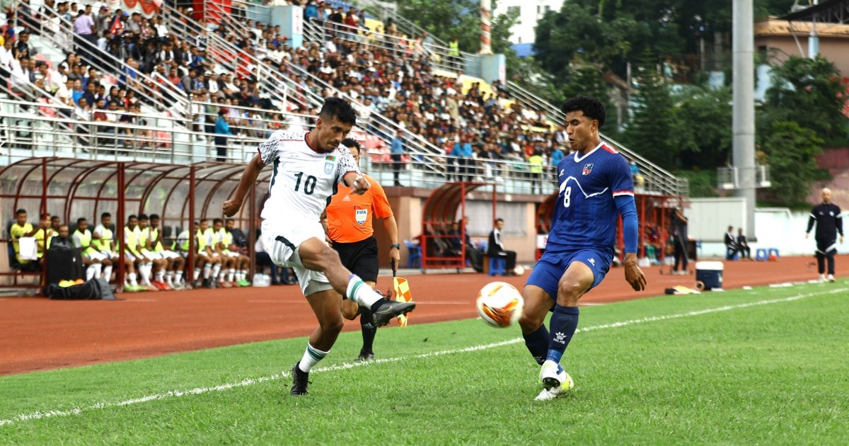 Bangladesh play goalless draw with Nepal in 1st friendly