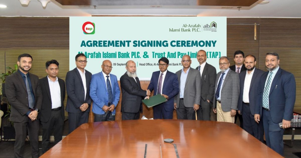 Al-Arafah Islami Bank inks partnership with TAP