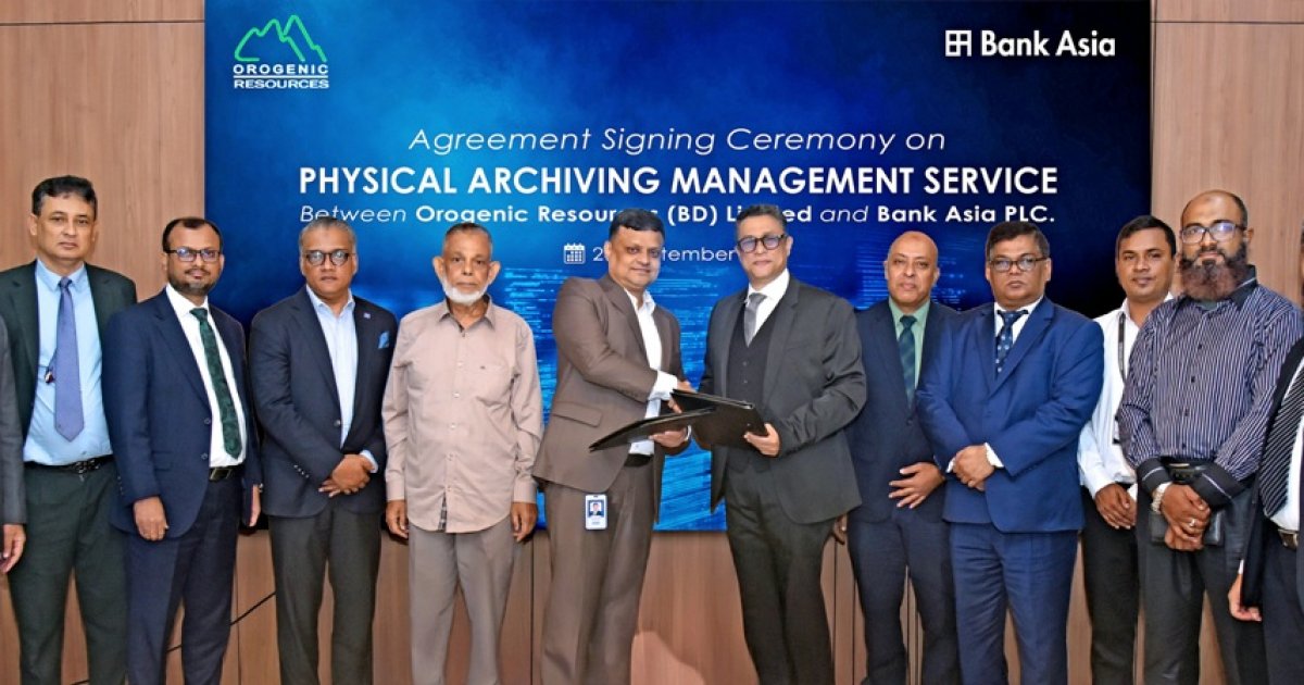 Bank Asia, Orogenic Resources (BD) ink deal