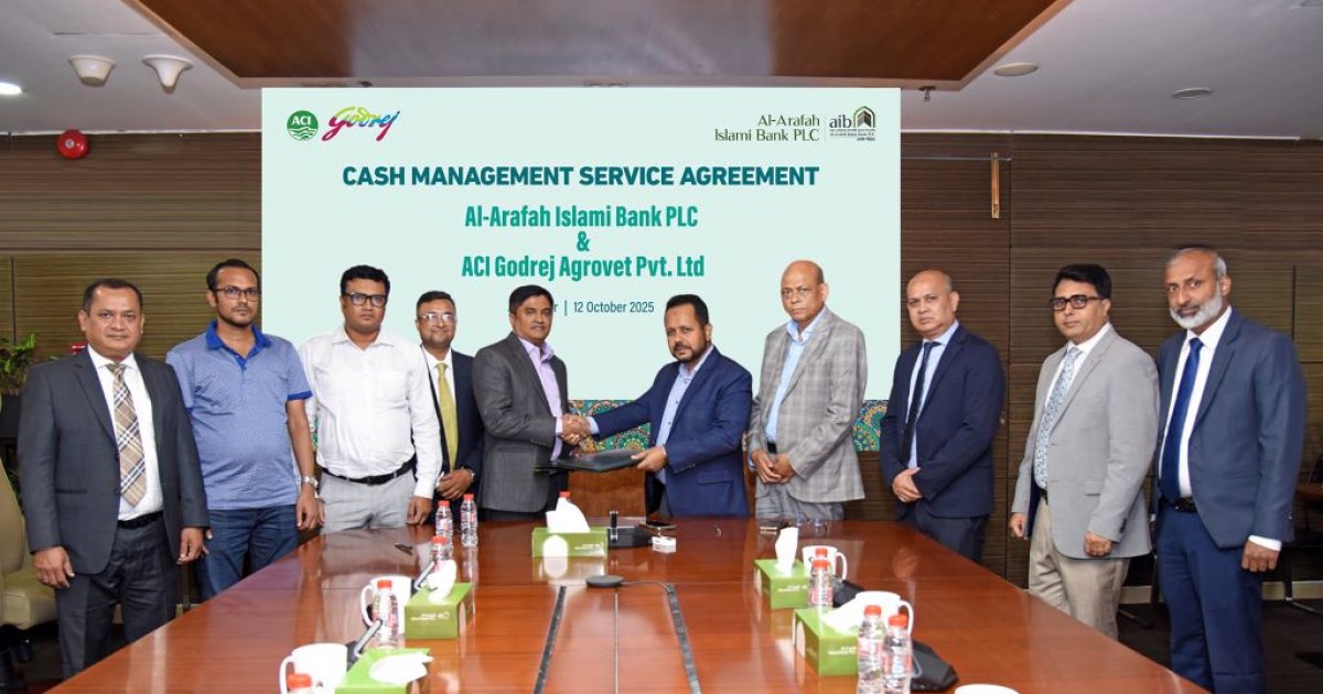 Al-Arafah Islami Bank, ACI Godrej Agrovet ink deal