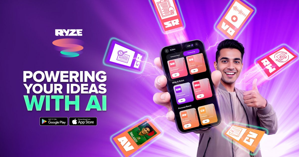 RYZE evolves into an AI-powered digital hub for youth