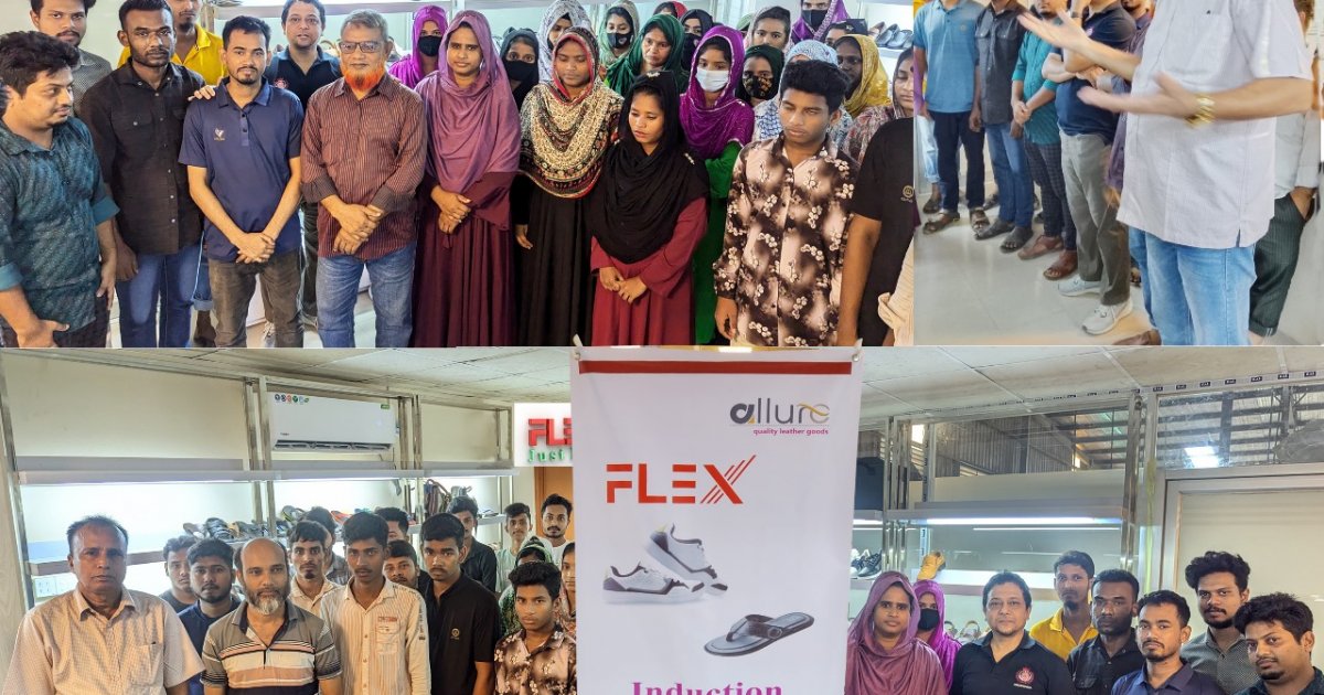 Allure Flex Leathers Factory inducts new employees
