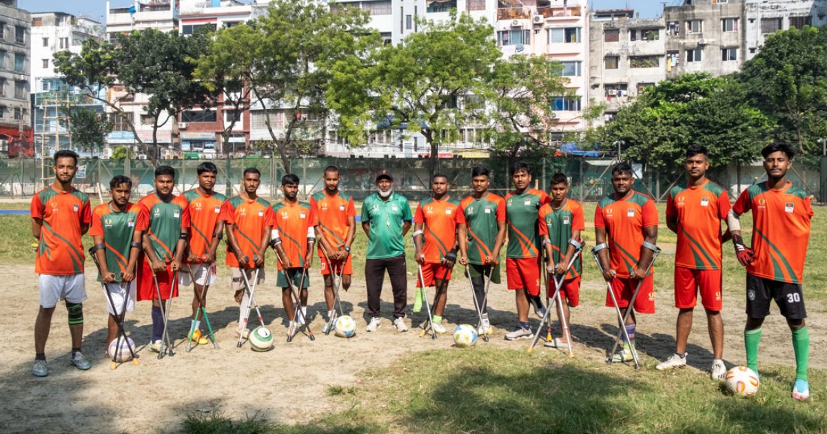 Bangladesh Amputee Football Team gears up for Asian Championship 2025
