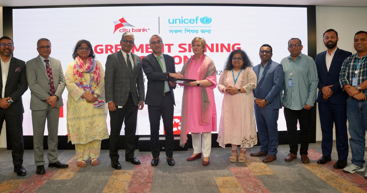 City Bank, Unicef to empower marginalized youth with green skills