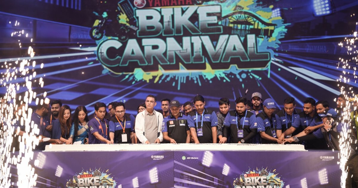 Yamaha Bangladesh holds ‘Yamaha Bike Carnival’ on 9th anniversary