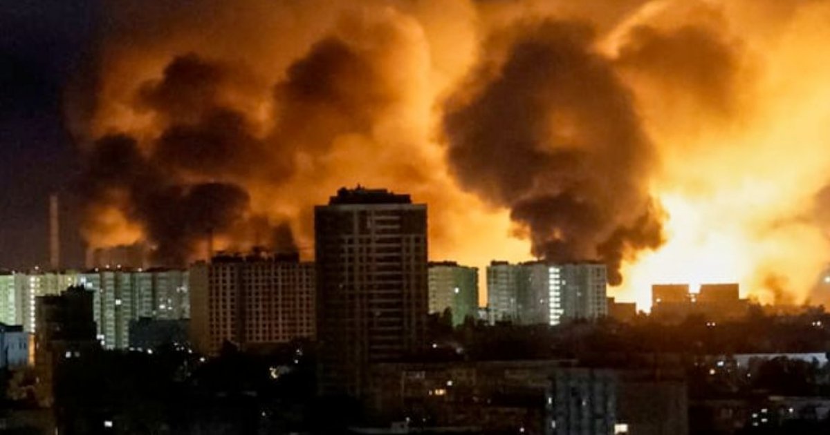 Ukraine capital under massive attack