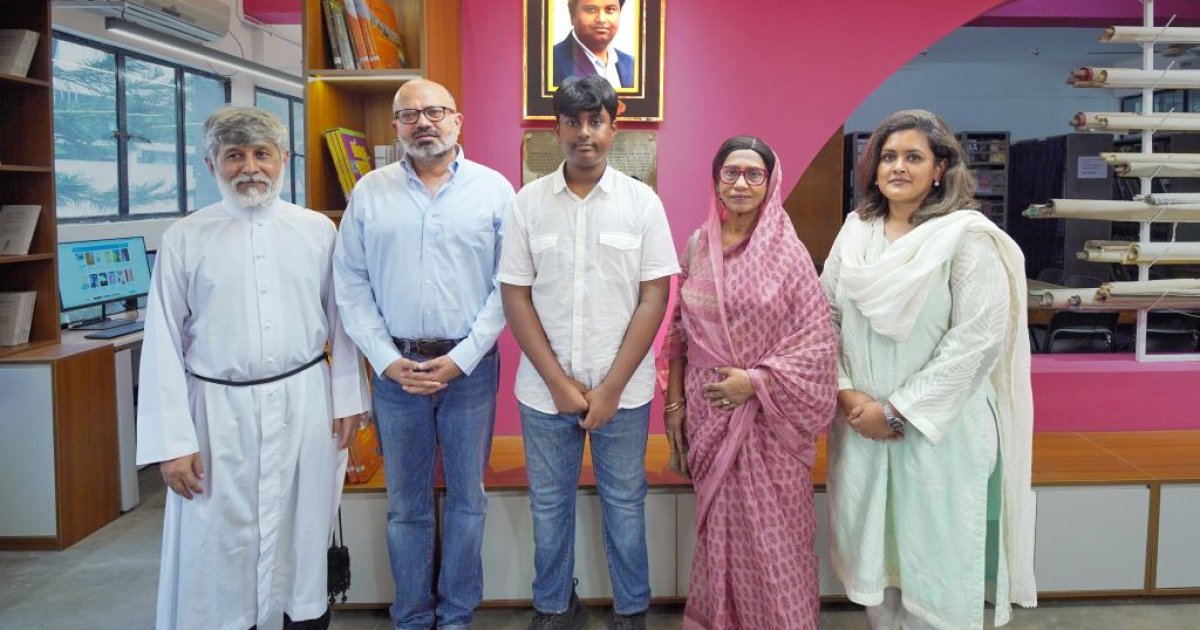 bKash modernizes St Joseph Higher Secondary school library