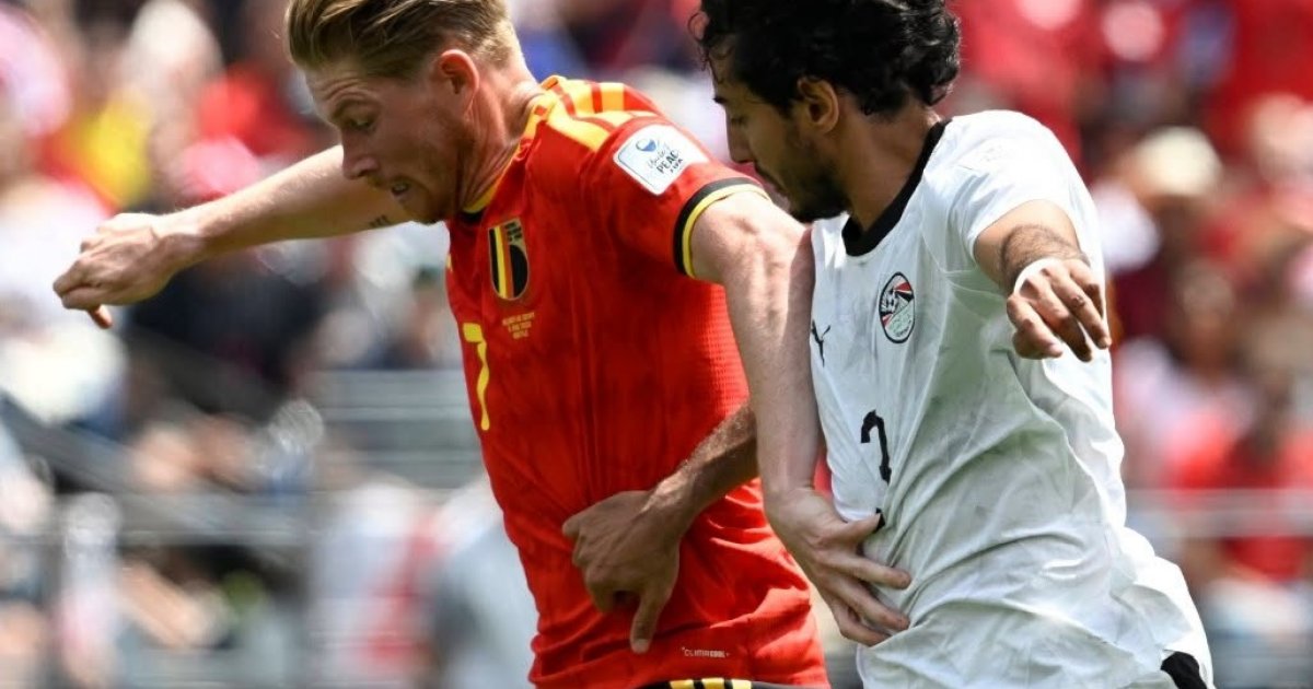 Belgium and Egypt draw 1-1 in World Cup group game