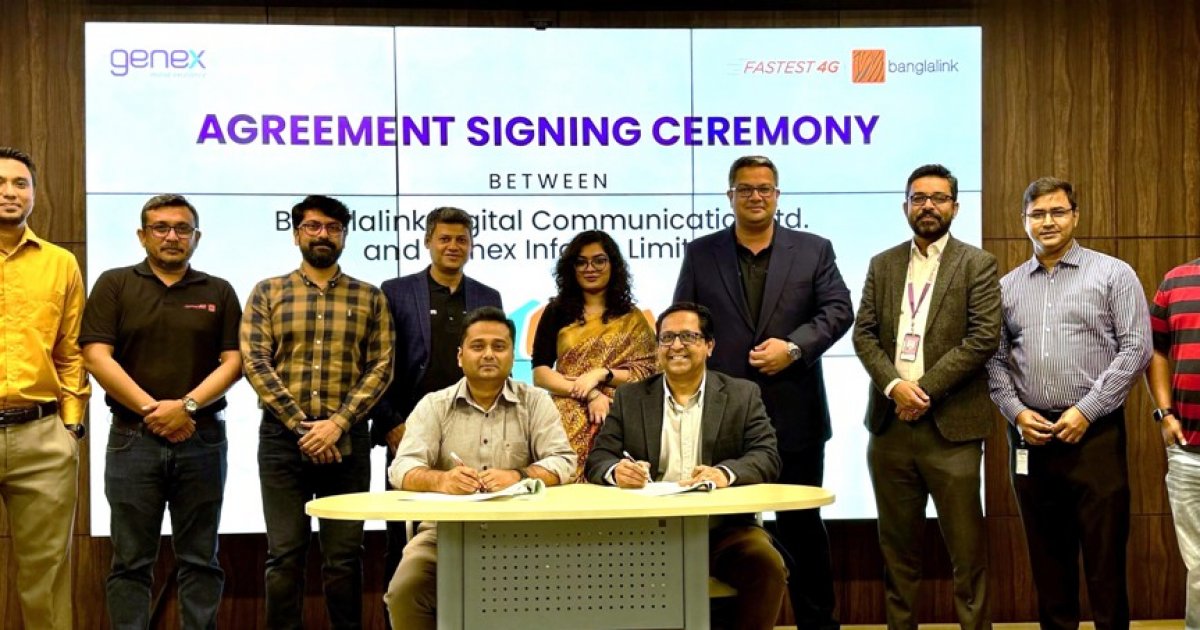 Banglalink, Genex Infosys Ltd forge exclusive partnership