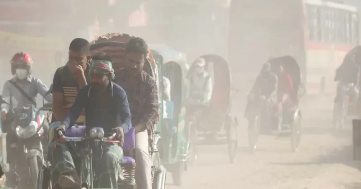 As cold weather continues, Dhaka’s air quality still unhealthy