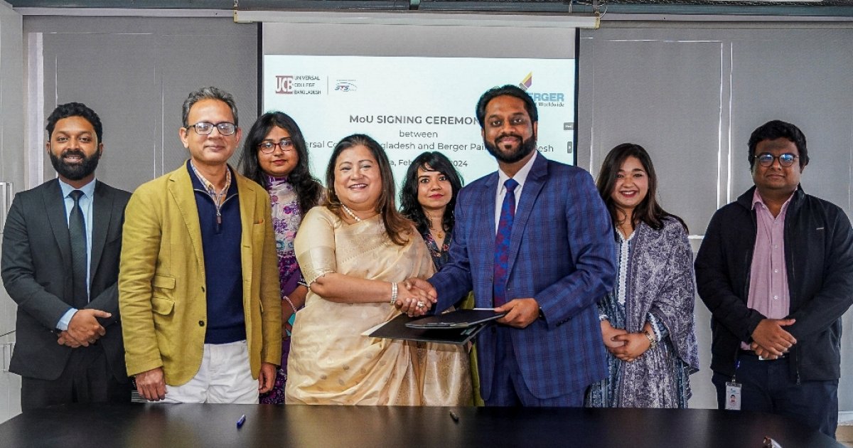 Berger Paints Bangladesh offers career prospects for UCB students