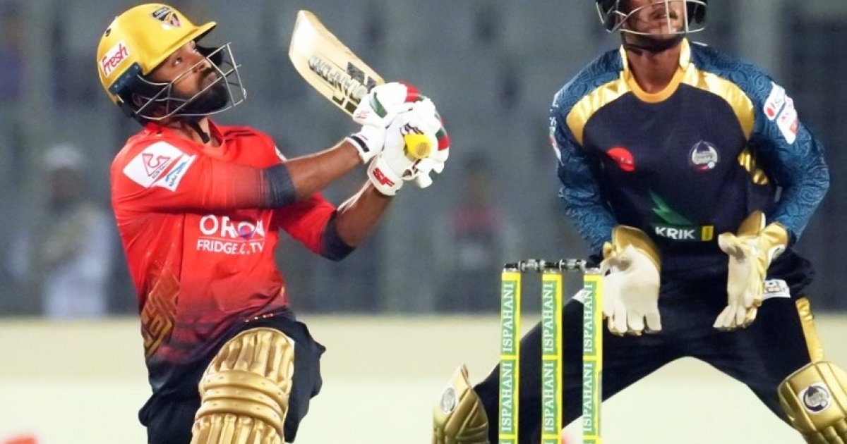 Hridoy’s maiden T20 ton guides Comilla to second in BPL