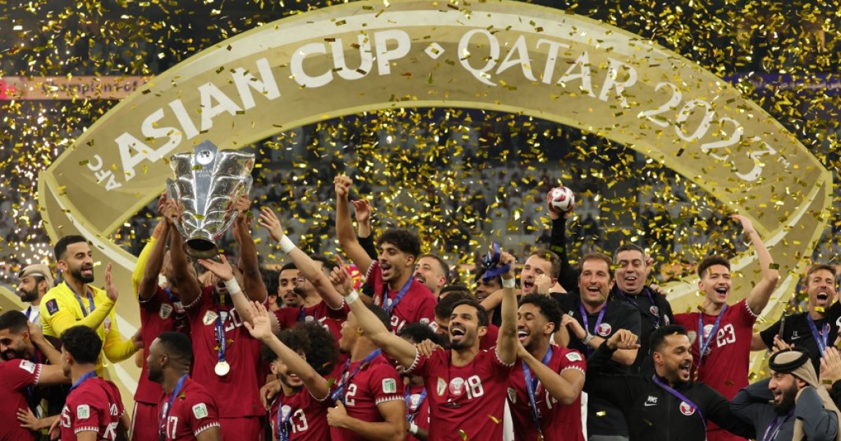 Qatar beat Jordan 3-1 to retain Asian Cup