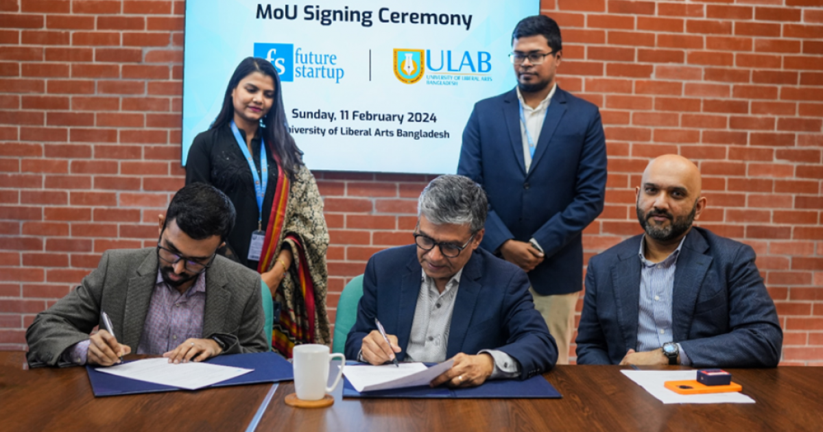 ULAB, Future Startup sign MoU to promote social startups
