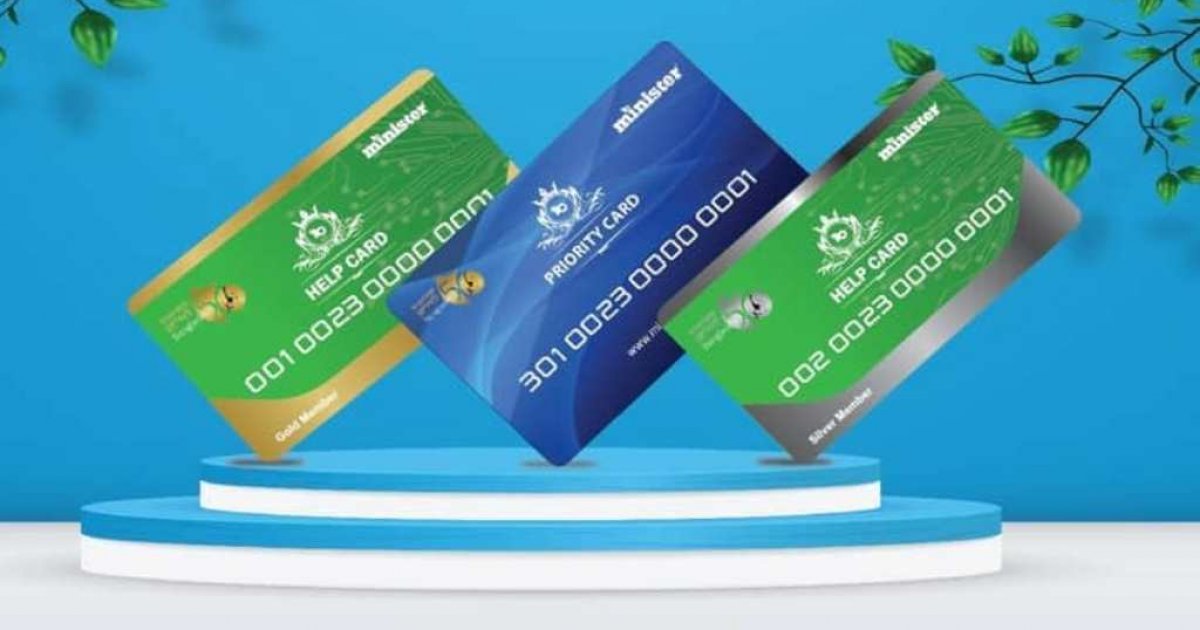 Minister Group brings 'Minister Help Card' for customers