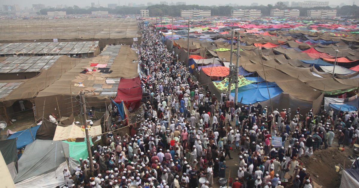 First phase of Bishwa Ijtema begins