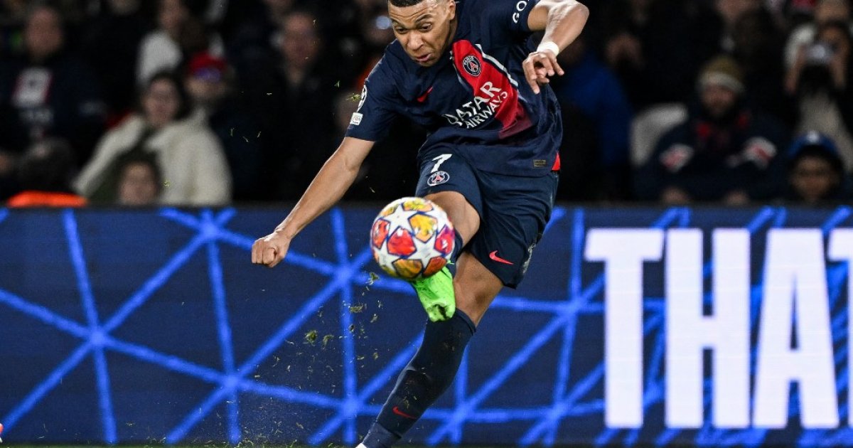 Mbappe scores as PSG take control of Champions League tie