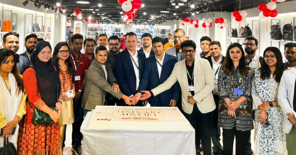 Apex unveils largest showroom at Bashundhara City
