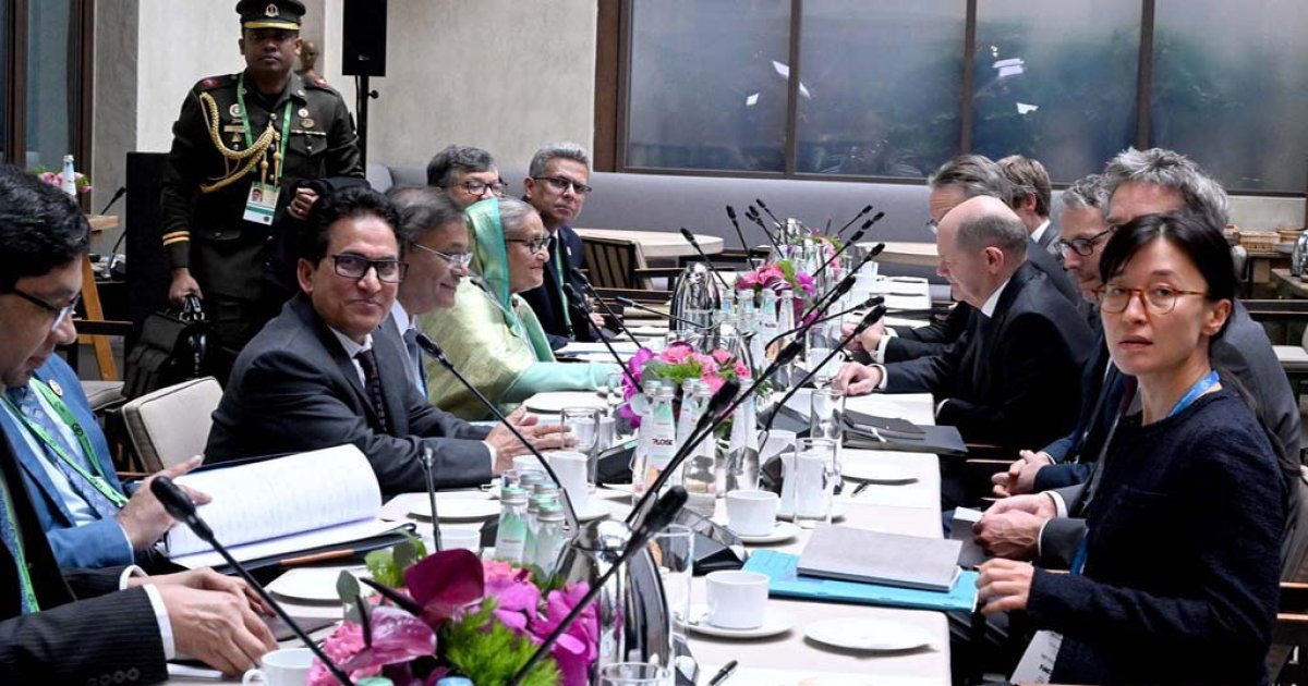 PM Hasina meets German Chancellor in Munich