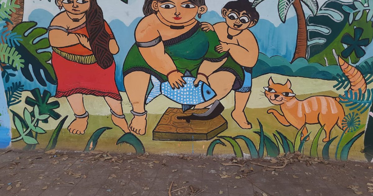 In pictures: Murals, paintings add unique dimension to beauty of JU campus