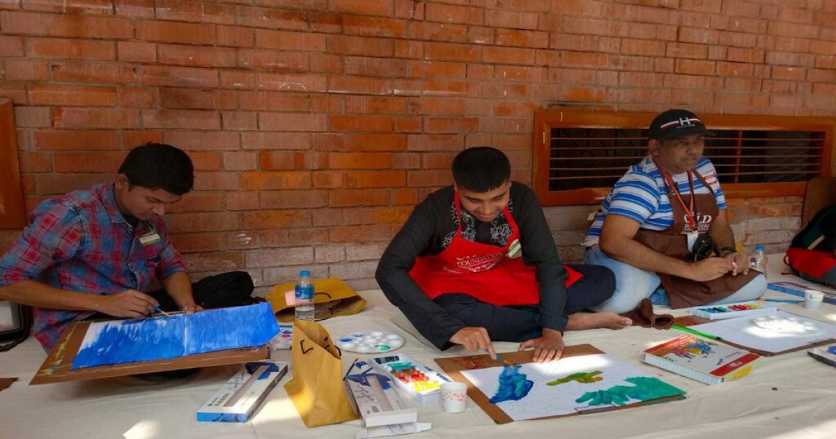 In pictures: Art for Autism captures children's creativeness