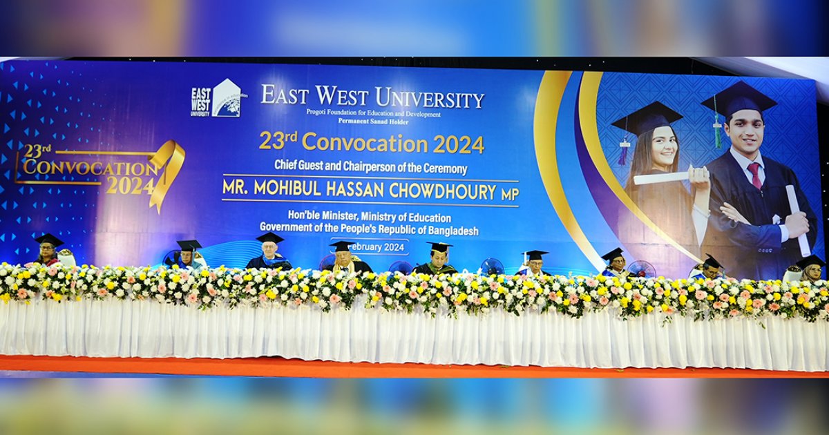 EWU celebrates its 23rd convocation