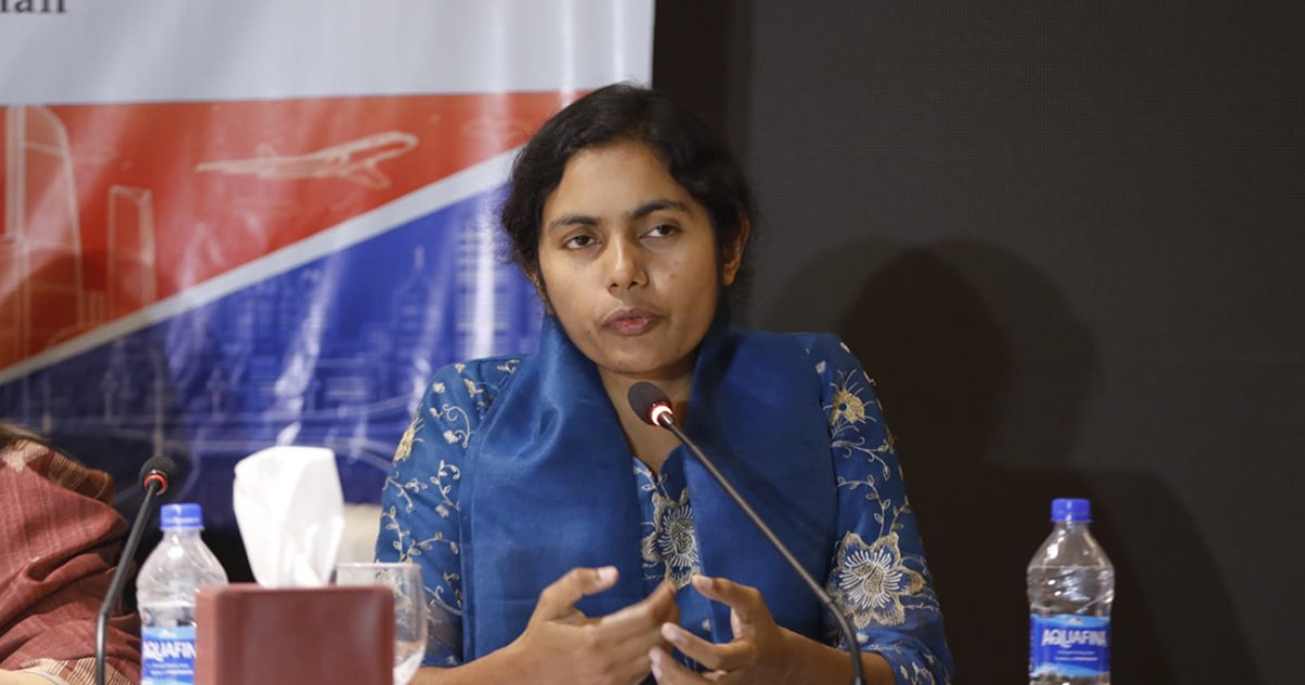 Dr Manisha asks people to be vocal against govt